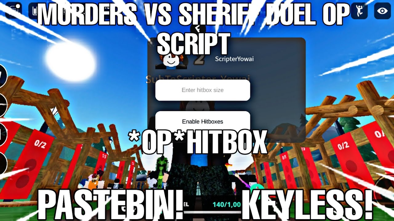 Murders Vs Sheriffs Duel Op Script For Mobile And Pc | Pastebin | Keyless | 2024 - YouTube