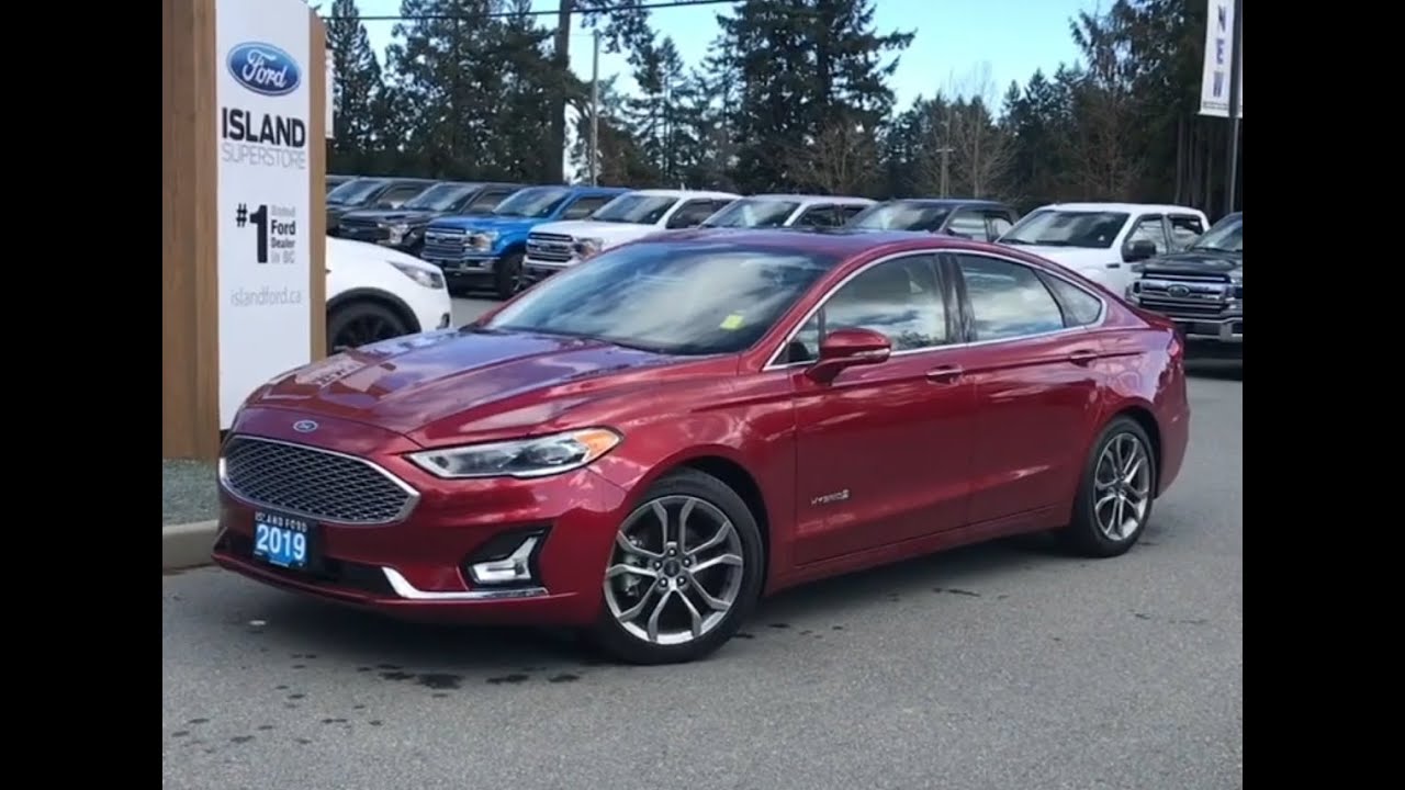 2019 Ford Fusion Titanium Hybrid W/ Reverse Camera, Keyless Entry ...