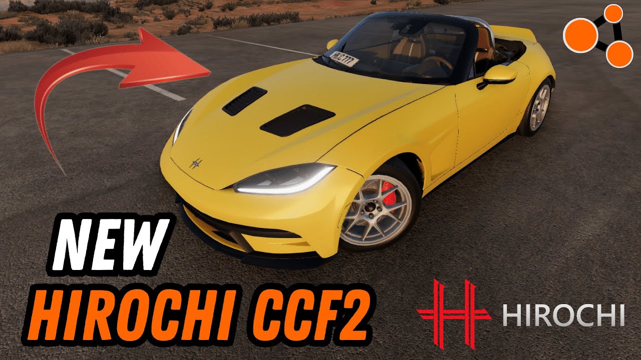 Driving The New Hirochi CCF2 BeamNG.drive - YouTube