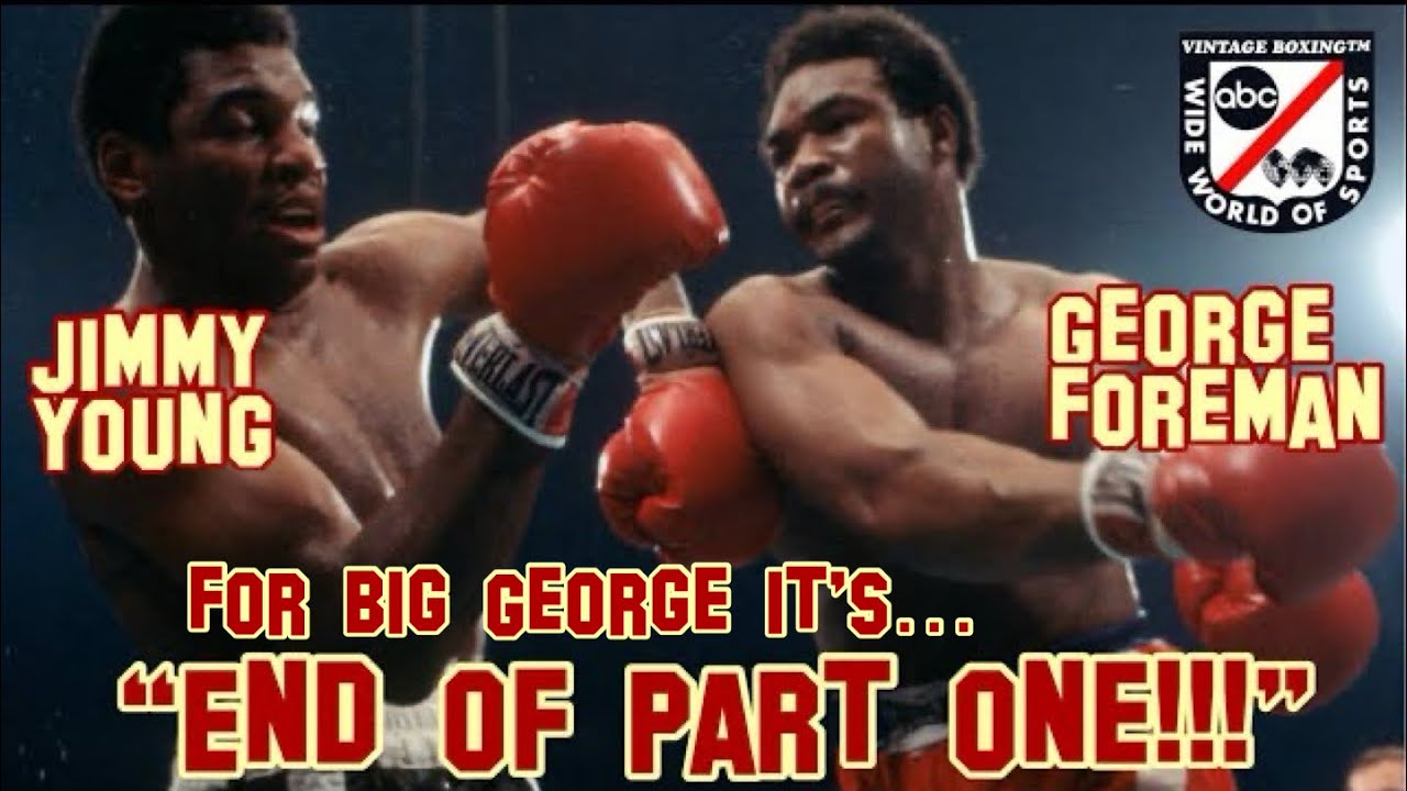 Jimmy Young vs George Foreman ABC (1977) 1080p 60fps - YouTube