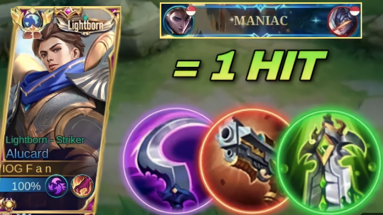 ALUCARD 1 HIT BUILD DAMAGE 2023‼️BEST BUILD ALUCARD TERSAKIT 2023-(MLBB ...