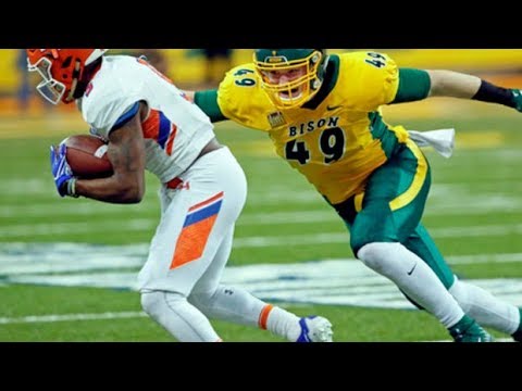 Nicholas Deluca (NDSU LB) vs Sam Houston State - 2017 - YouTube