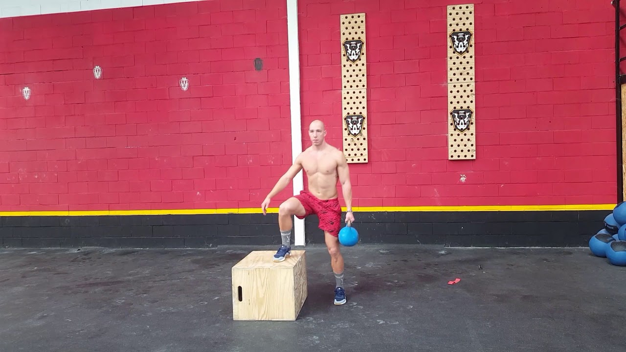 Contralateral KTB Lateral Step up - YouTube