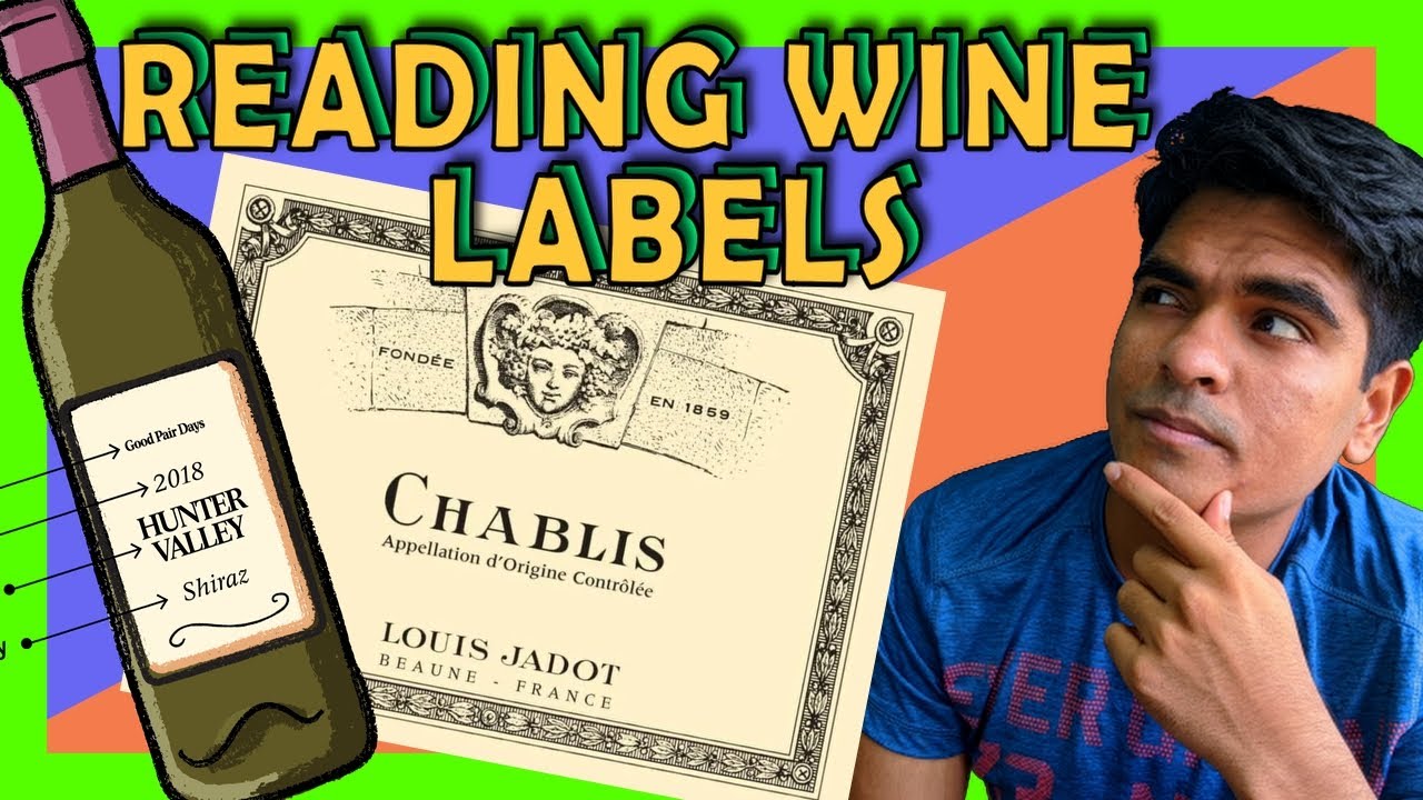 How to read Wine labels│Reading wine labels│How to read wine bottle label - YouTube