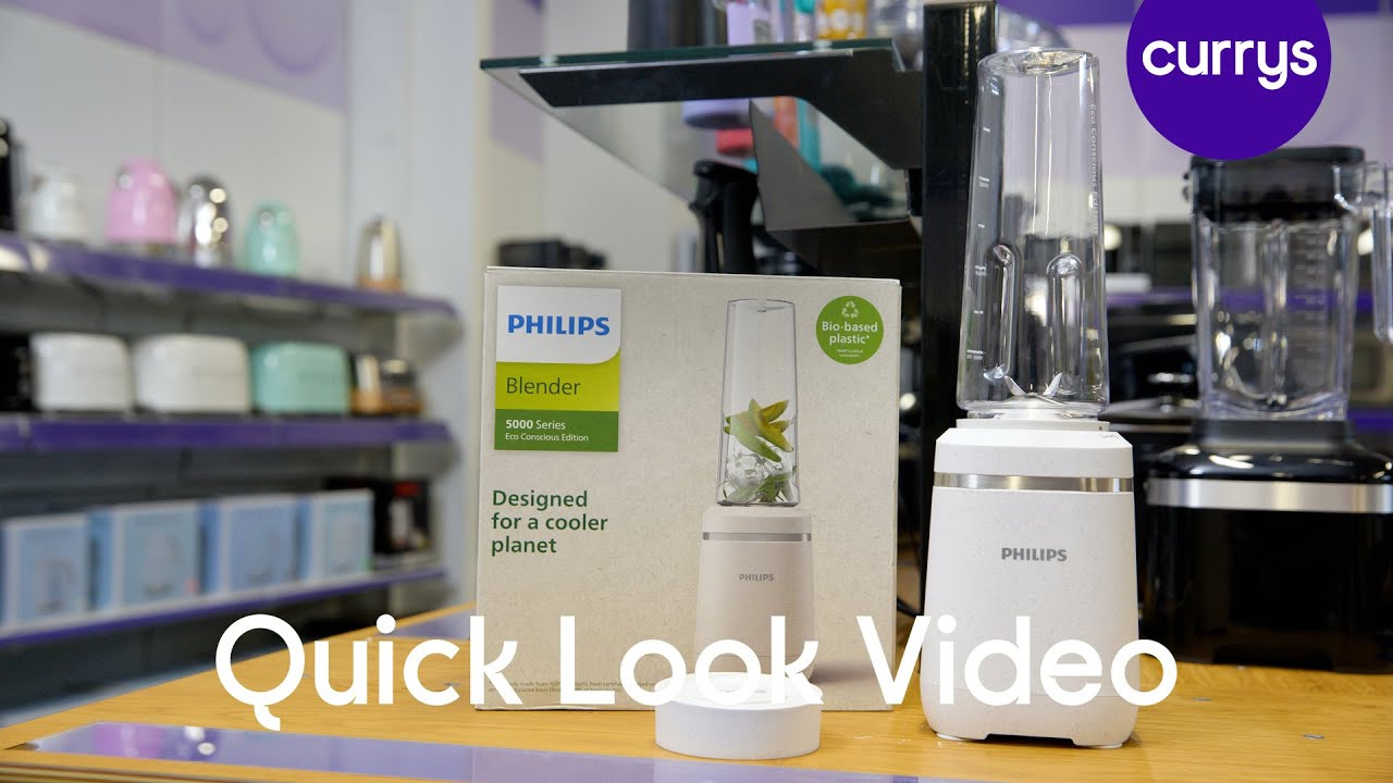 PHILIPS Eco Conscious Collection HR2500/00 Blender - Quick Look - YouTube