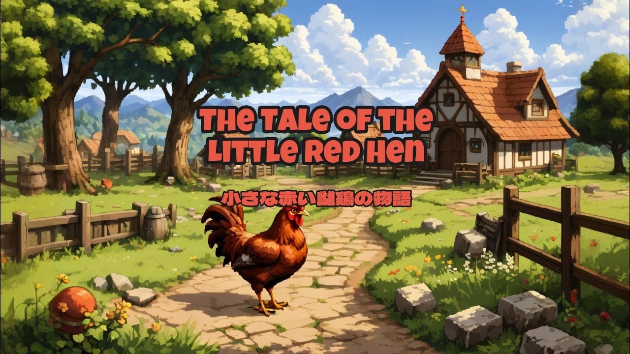 The Little Red Hen . A Moral Story for Kids in English - YouTube