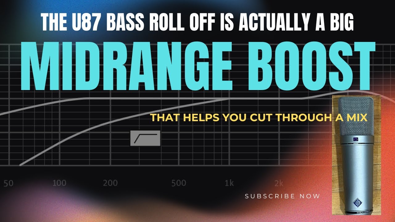Neumann U87ai’s Bass Roll Off Switch: The Secret to Cutting Through ...