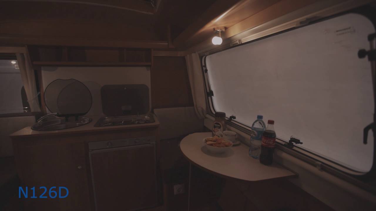 Innenraum Wohnwagen N126D Niewiadow - YouTube