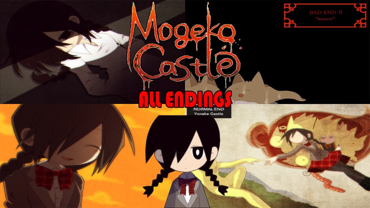 MOGEKO CASTLE - All Endings - YouTube