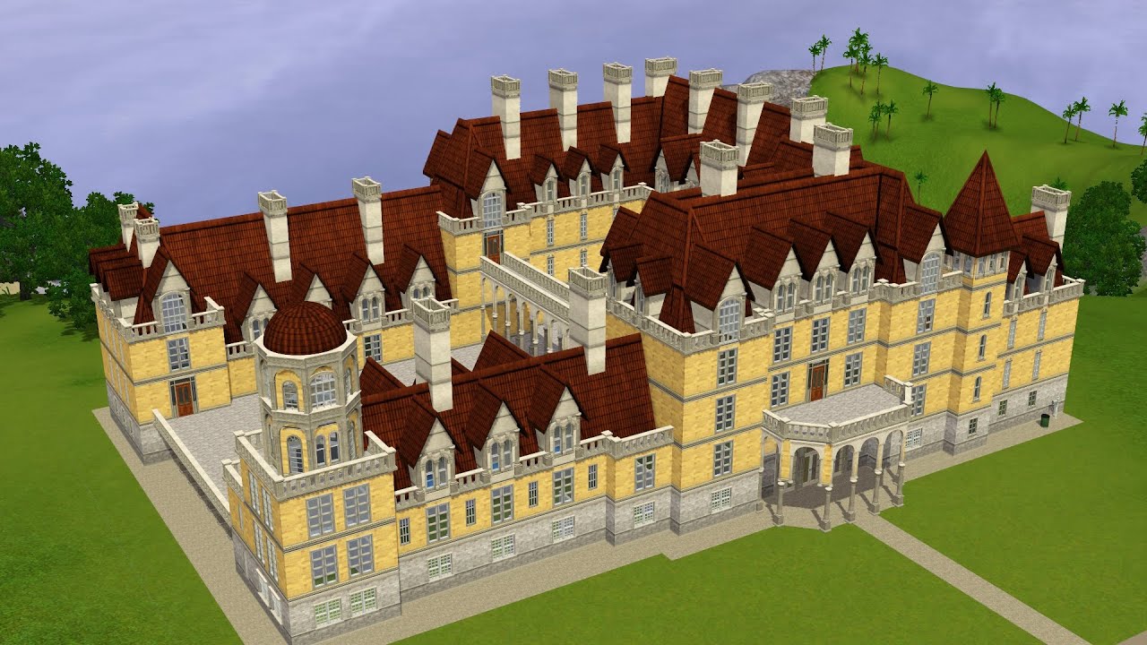 The Sims 3 - Building a Mansion! - YouTube