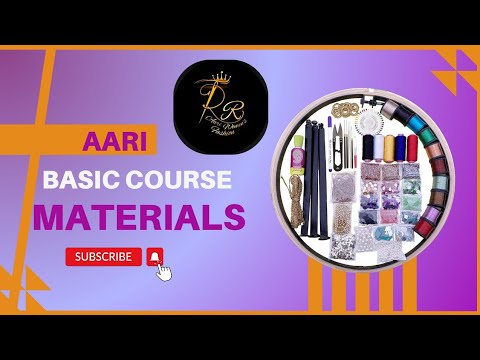 Aari basic course materials - YouTube