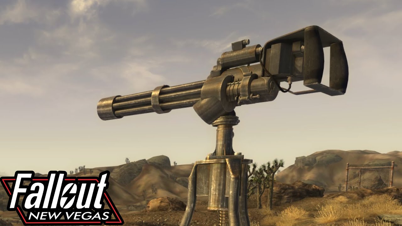 You Can Use Mounted Turrets in Fallout New Vegas - YouTube