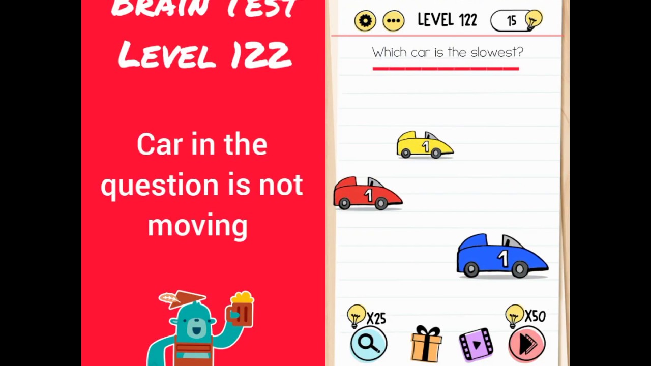 Brain test LEVEL 122 answer - YouTube