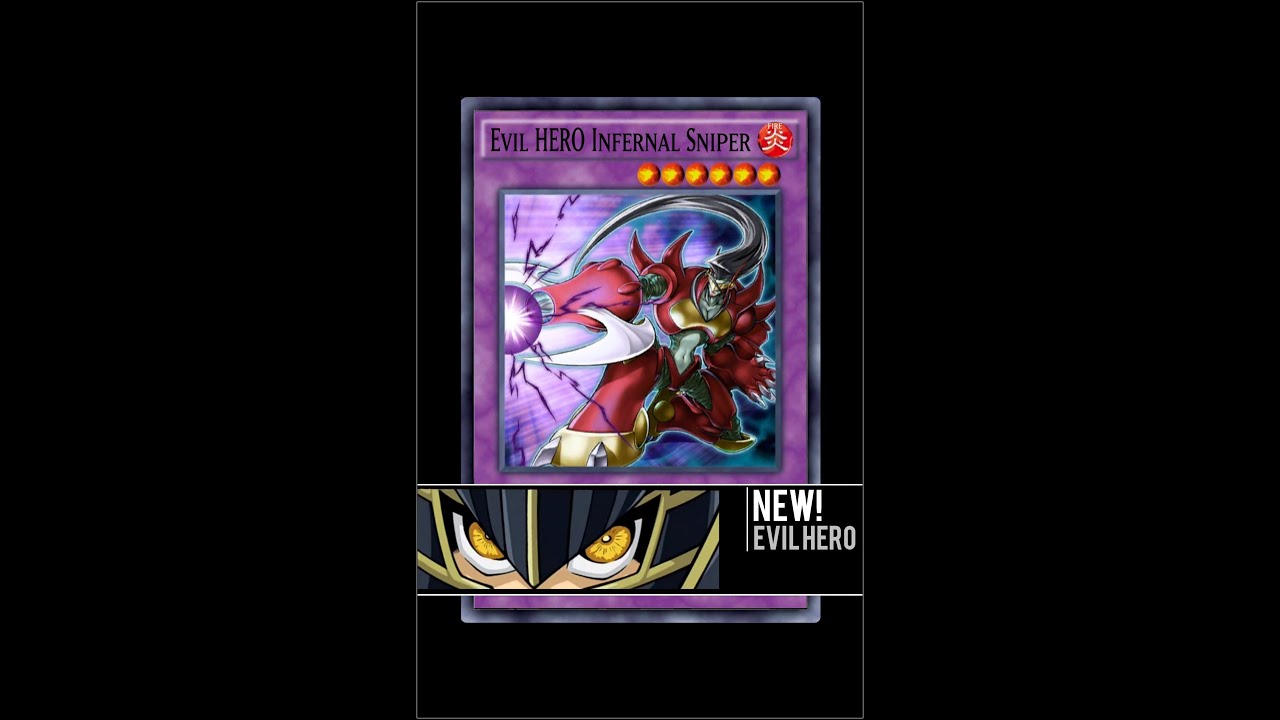 Yugioh Duel Links - Supreme King summon Evil Hero Infernal Sniper ...