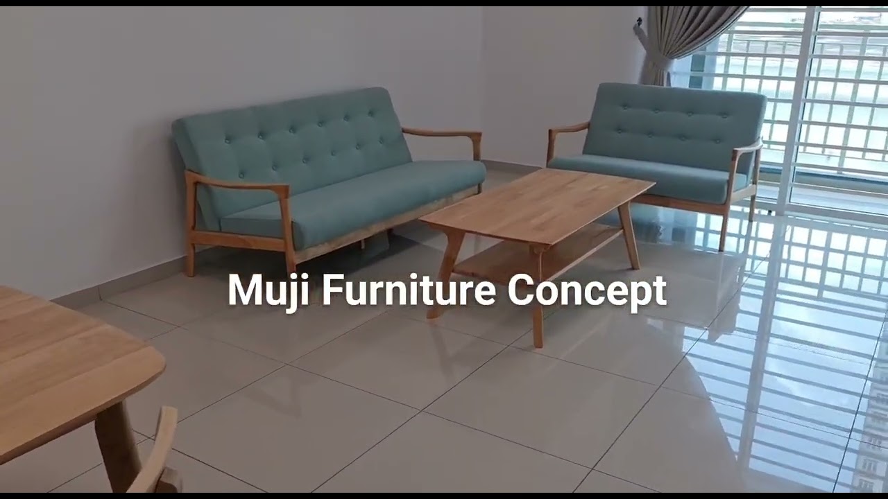 Muji Furniture supplier penang sweet home - YouTube
