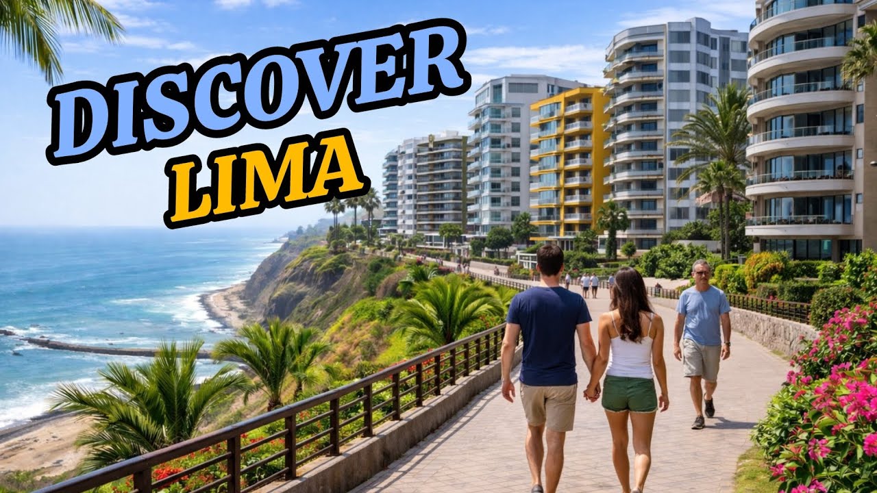 WALKING LIMA 🇵🇪 | BARRANCO STREETS & OCEAN VIEW MALECÓN | 4K WALKING ...