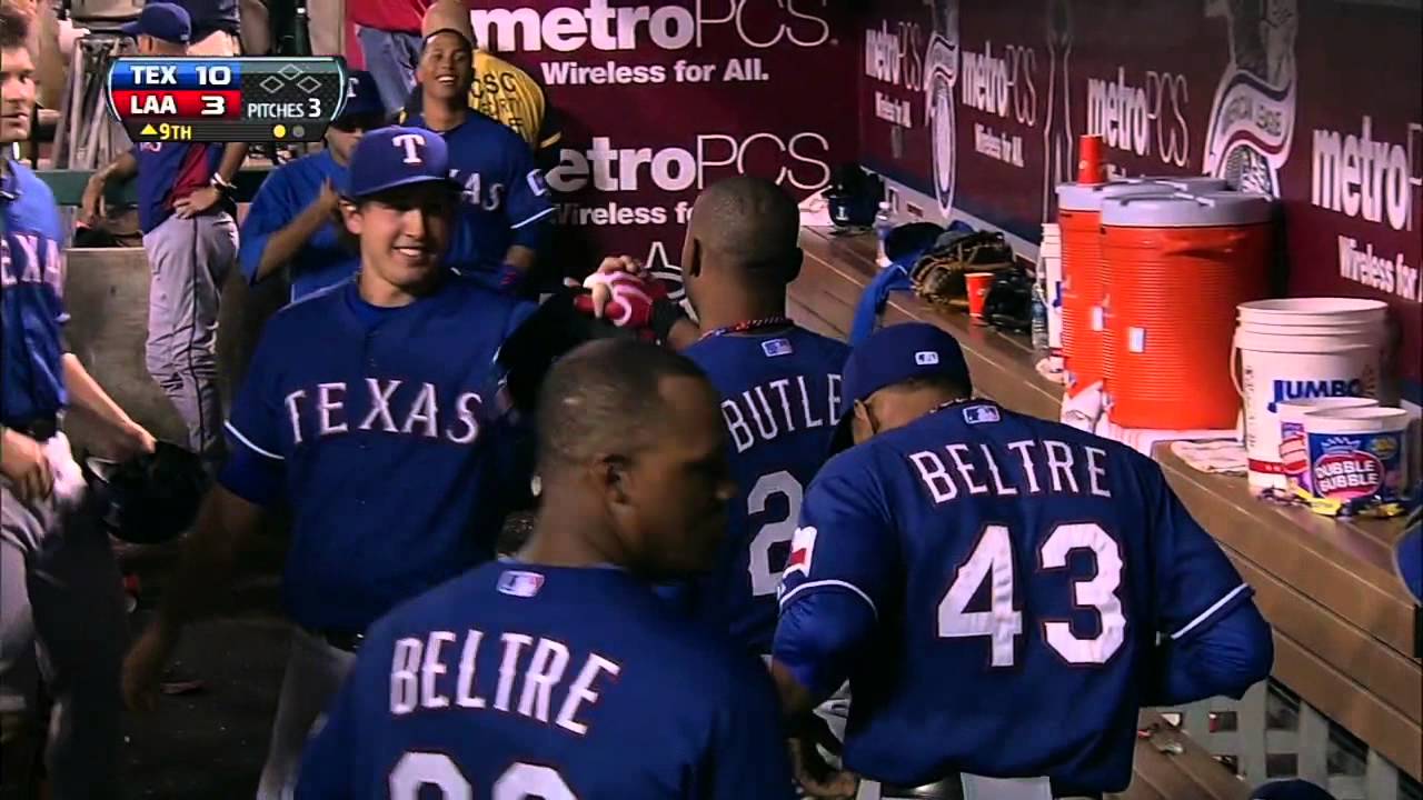 2013/08/08 Butler lines out in debut - YouTube