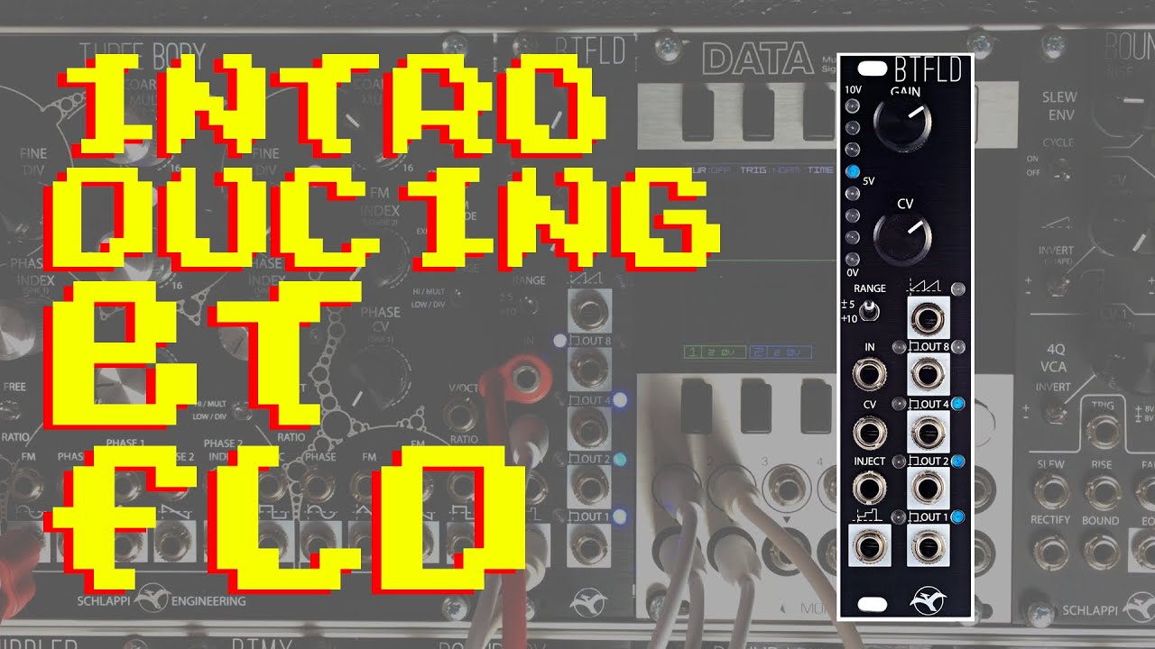 Hello BTFLD - 4-Bit audio / cv mangler - Schlappi Engineering - YouTube
