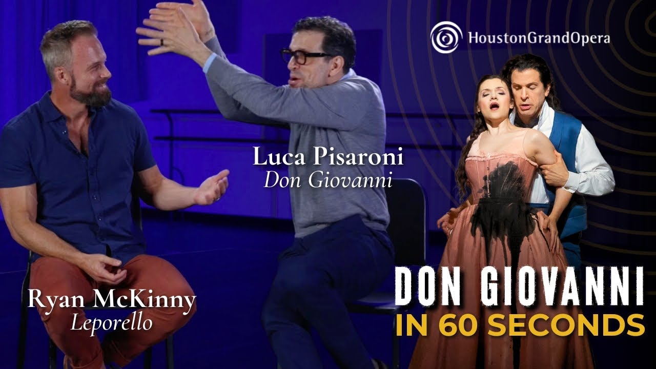 Ryan McKinny & Luca Pisaroni Attempt to Explain Mozart Opera in 60 ...