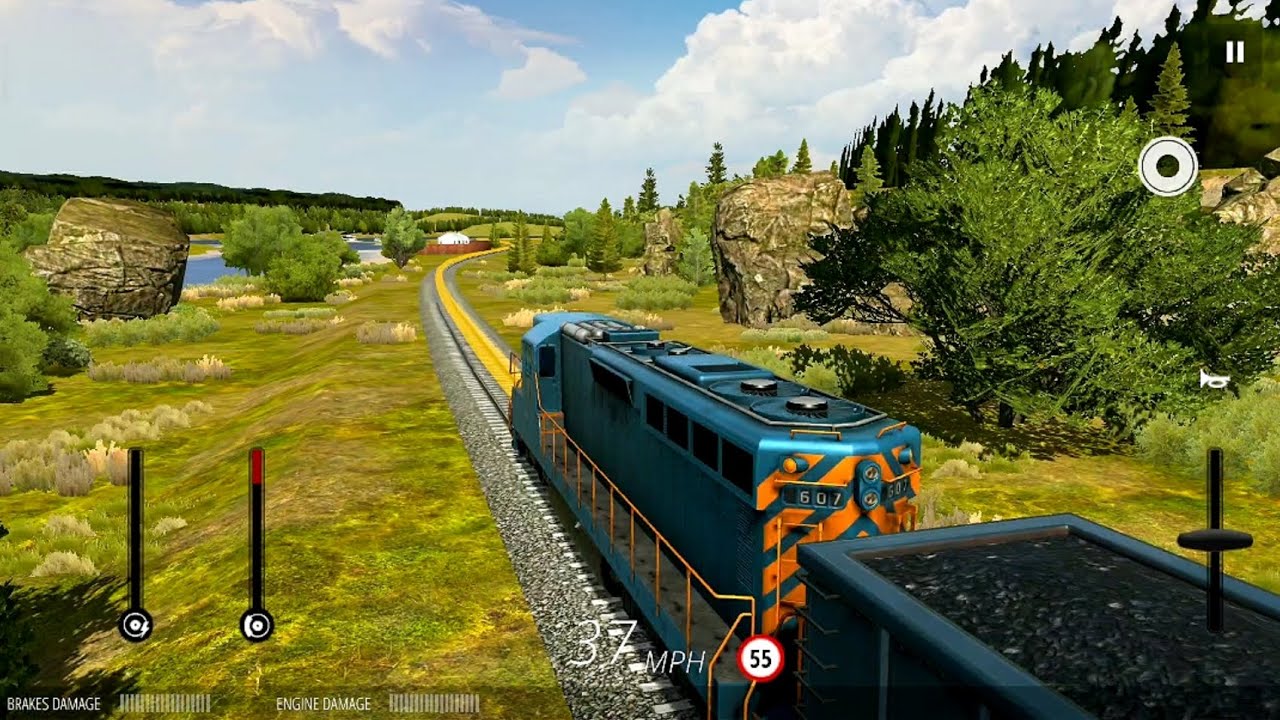 Train Simulator PRO - Train Transport Simulator - Android Gameplay ...