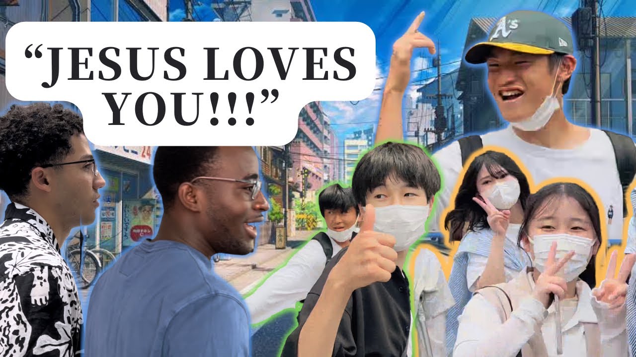 Telling Japanese Teenagers “Jesus Loves You” (Reaction) - YouTube