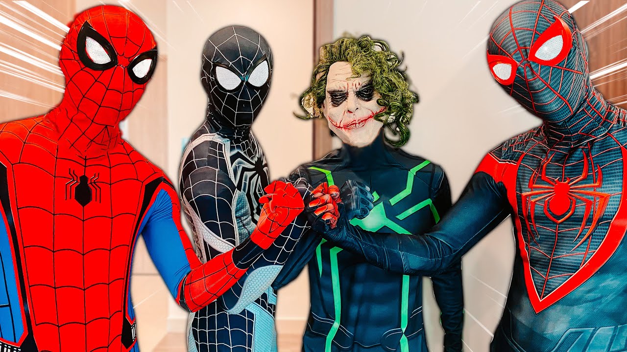TEAM SPIDER-MAN vs VENOM | How To Becomes GOOD-HERO? ( Live Action ...