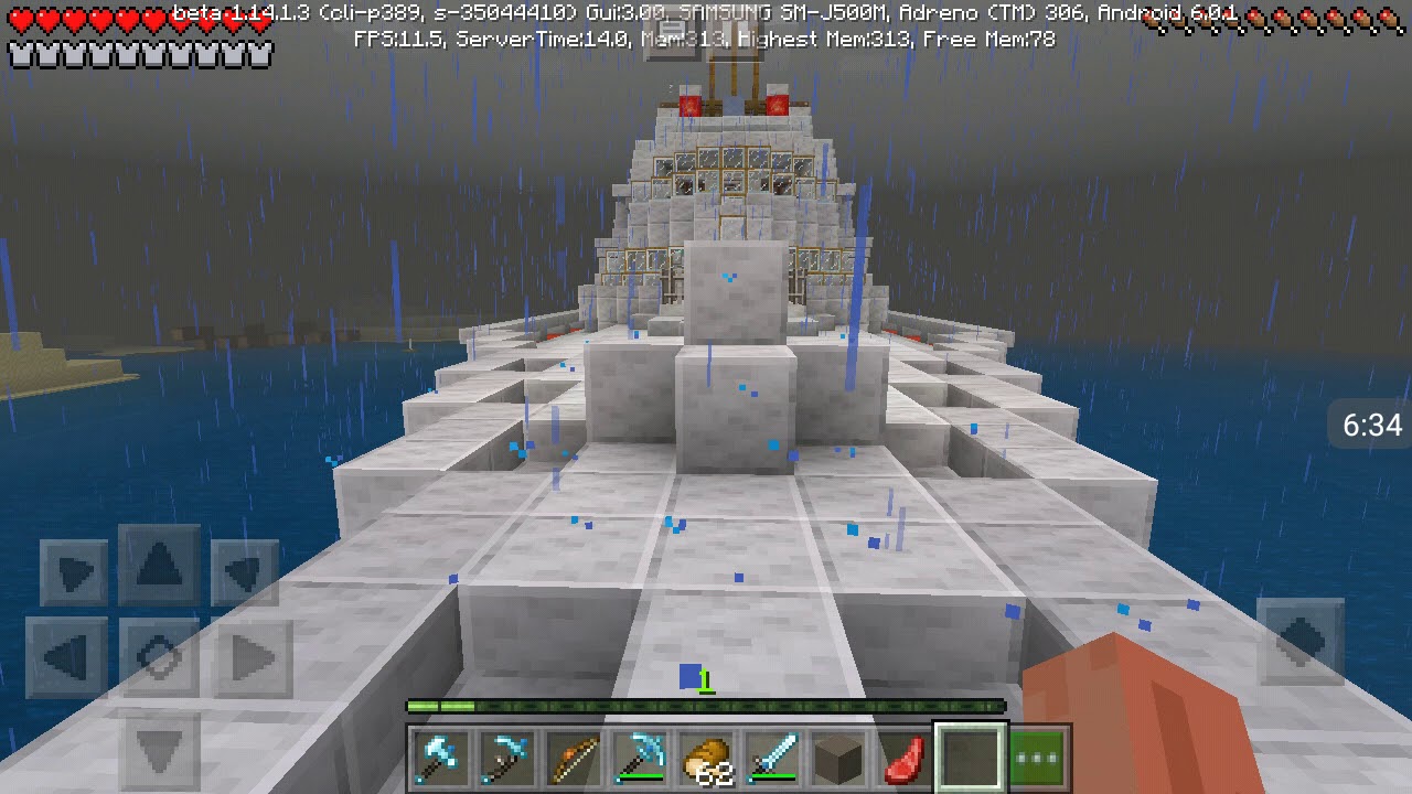 ENCONTREI UM NAVIO NO MINECRAFT - YouTube