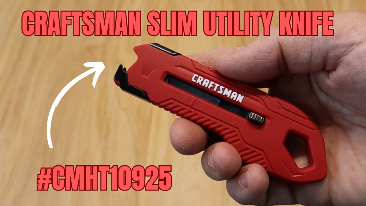 CRAFTSMAN SLIM FOLDING UTILITY KNIFE - #CHMT10925 - AMAZON UTILITY ...