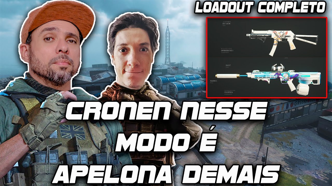 CRONEN NESSE MODO É APELAÇÃO! LOADOUT CRONEN SQUALL + LOADOUT VAZNEV ...