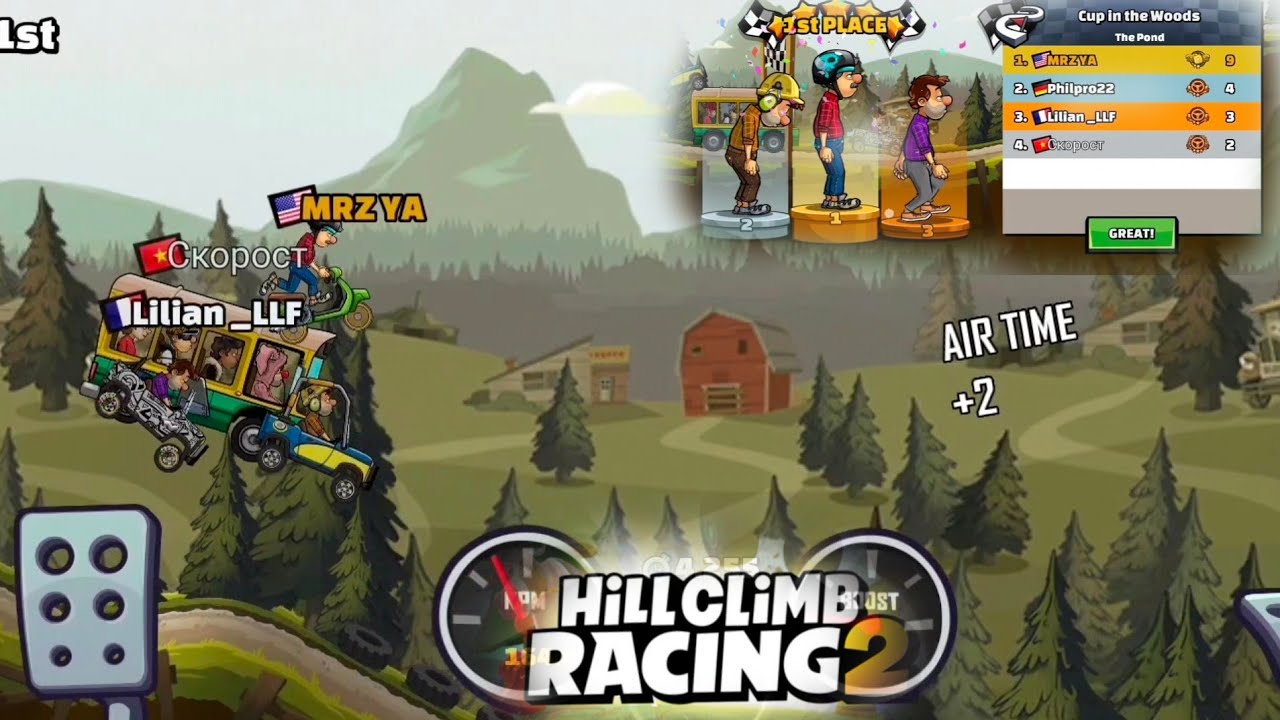 Hill Climb Racing 2 - Racing Online Multiplayer |Android Gameplay ...