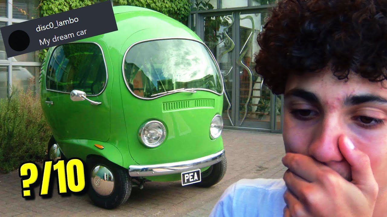 My viewers DREAM CARS are QUESTIONABLE!?! - YouTube