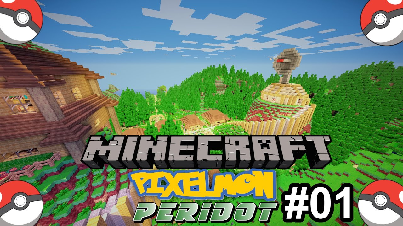 DIE BESTE PIXELMON ADVENTURE MAP - MINECRAFT PIXELMON PERIDOT #1 - YouTube