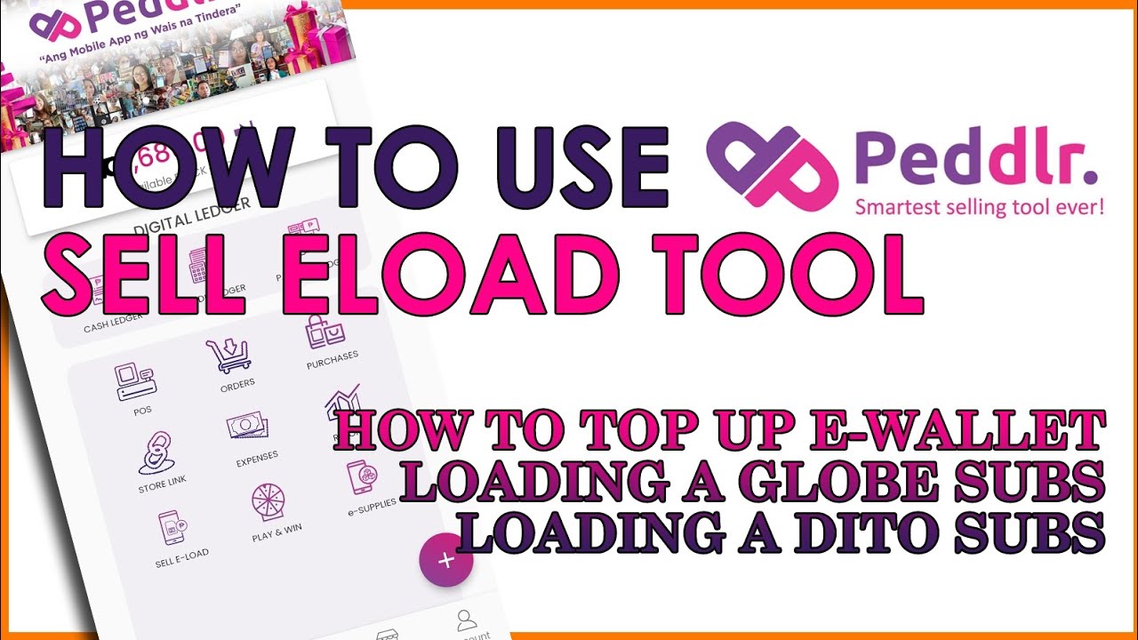 How to Sell ELOAD using PEDDLR - YouTube
