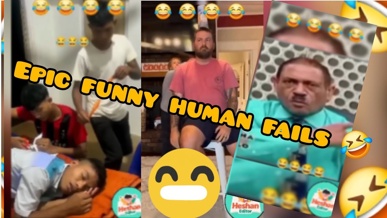 EPIC Funny Human Fails 😂 | Impossible Not to Laugh! - YouTube
