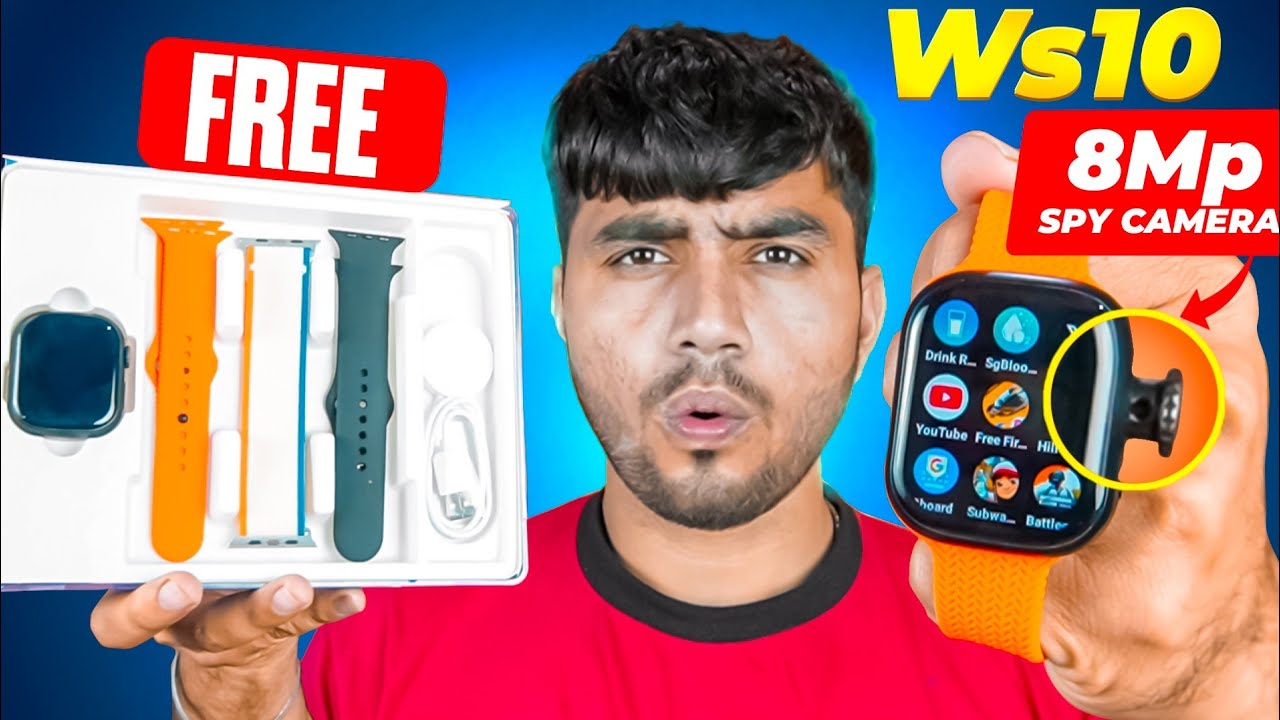 BEST 5G ANDROID WATCH ⚡ WITH FREE 3 STRAPS 😲 8GB RAM AND 128GB STORAGE ...