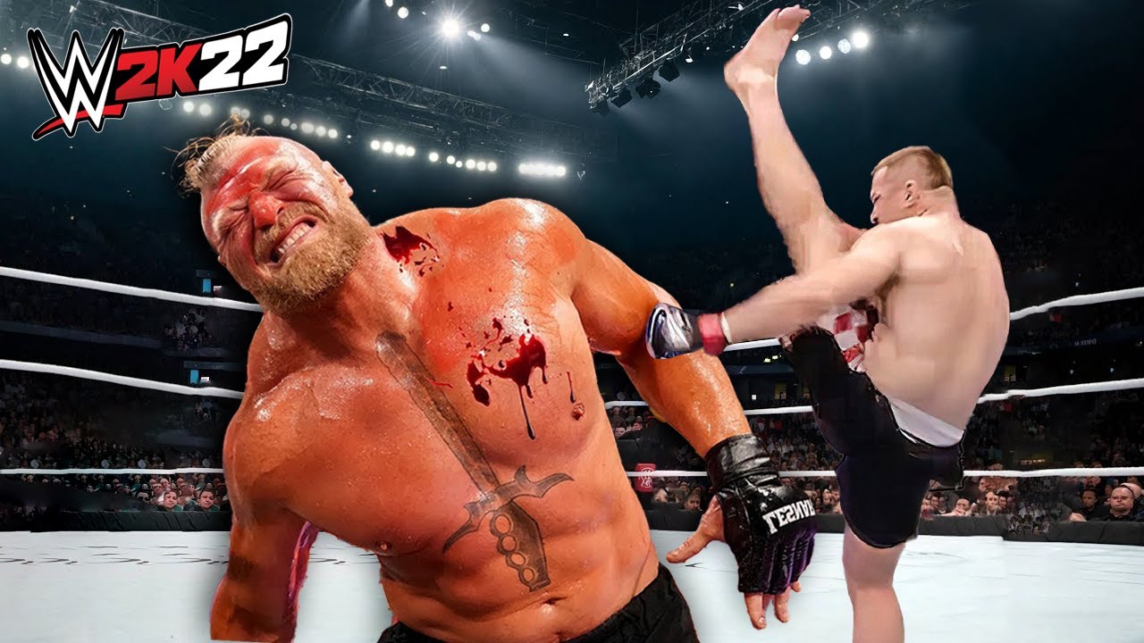Ryuichi Murata vs. Brock Lesnar (WWE 2K22) - Rematch - YouTube