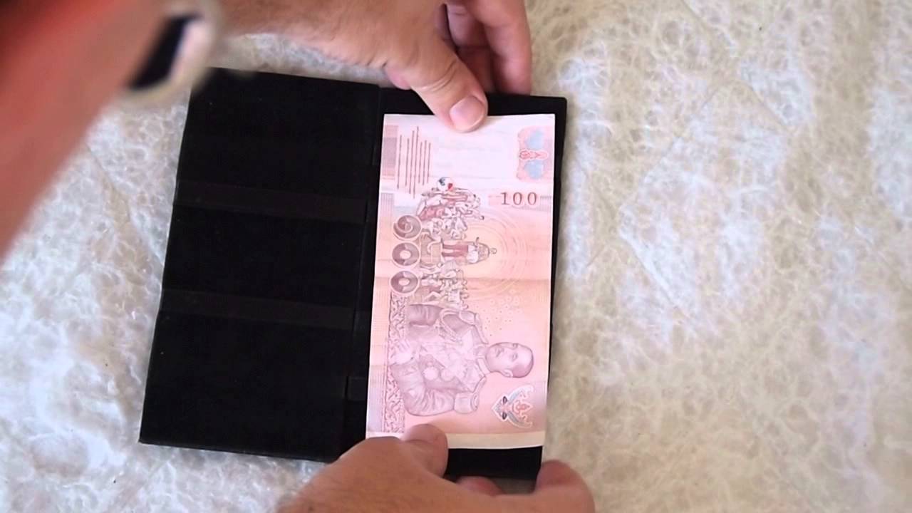 Organize your banknotes - YouTube