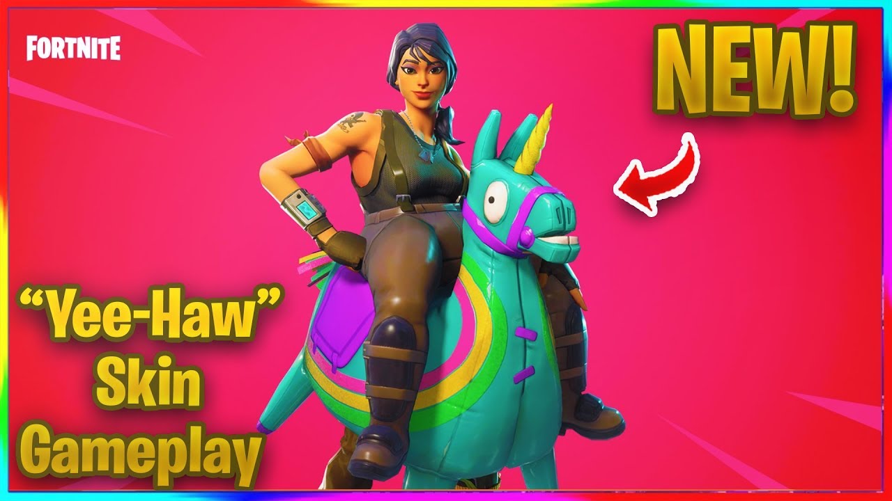 *NEW* "YEE-HAW" SKIN IN FORTNITE! | Fortnite Item Shop and Gameplay ...