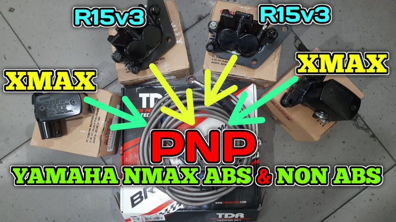 UP GRADE REM YAMAHA NMAX,PASANG MASTER REM XMAX DAN PASANG KALIPER ...