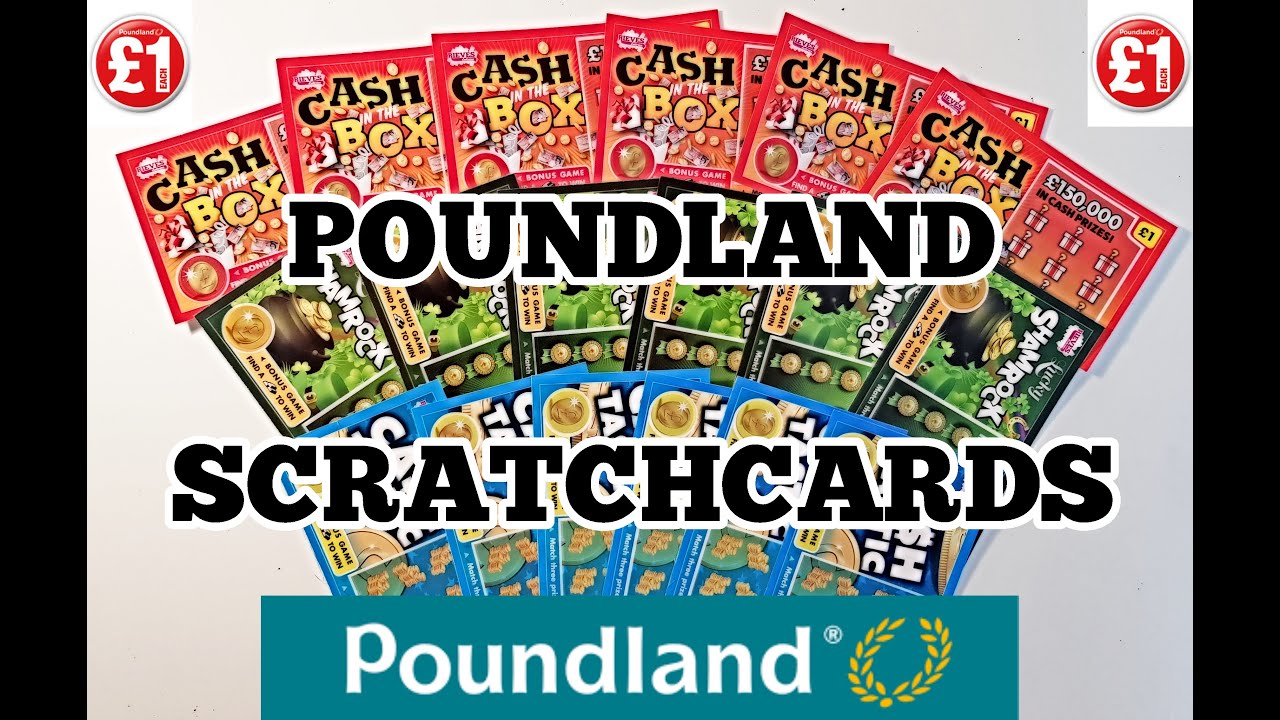 Poundland Charity Scratchcards - YouTube