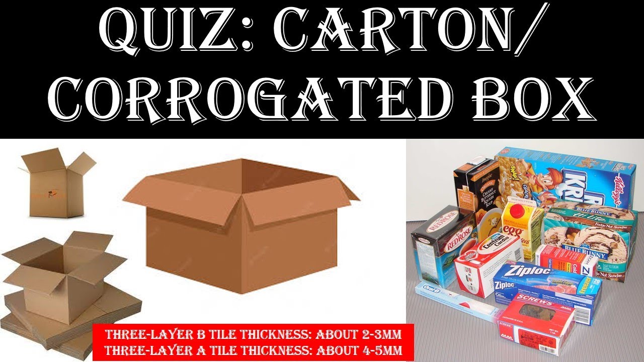 Q & A on Corrugated Box / Carton / Secondary Packaging - YouTube