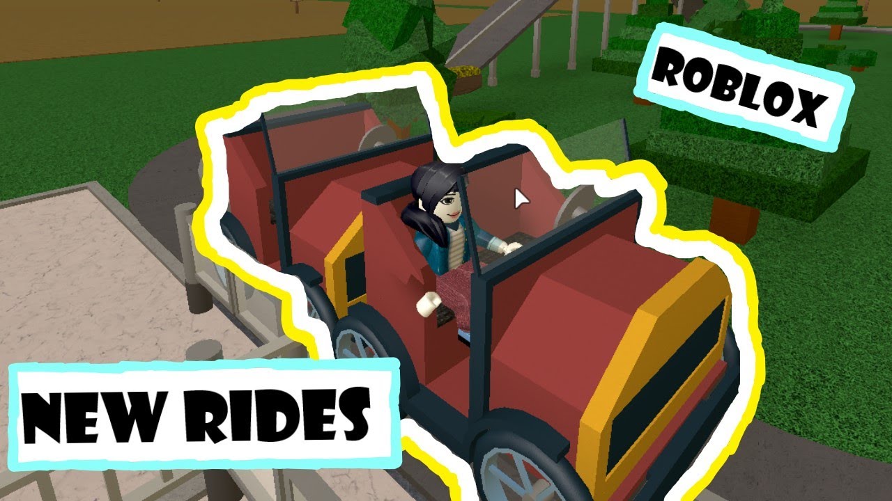 ROBLOX MAKING NEW RIDES - YouTube