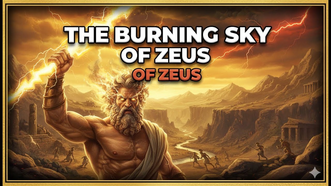 The Burning Sky of Zeus | Mythical Tales of Gods, Fire, and the Divine ...