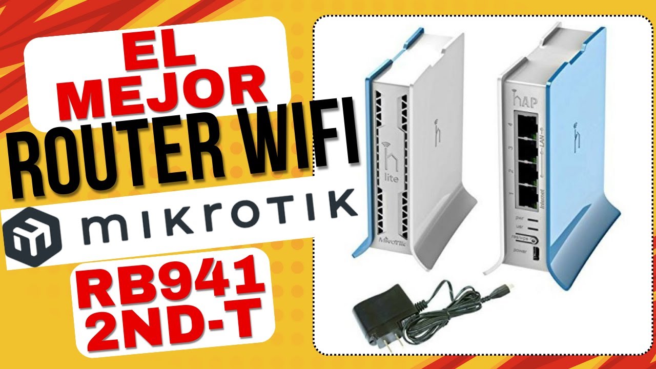 Configuración Básica ROUTER WIFI MIKROTIK RB941 2ND - YouTube