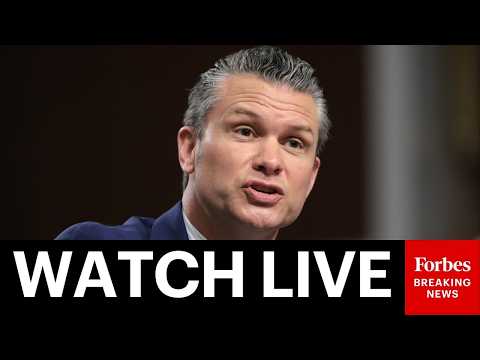 LIVE: Pete Hegseth Testifies Before The Senate Amidst The Iran War