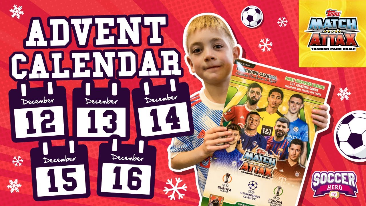 Match Attax Advent Calendar - Doors 12, 13, 14, 15 & 16 - YouTube