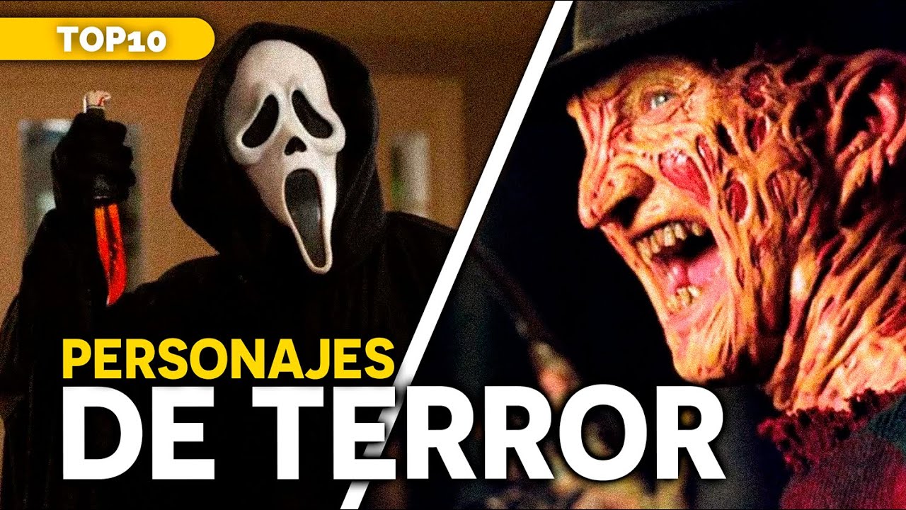 LOS 10 MEJORES PERSONAJES DE TERROR DEL CINE | TOP10 #44 - YouTube