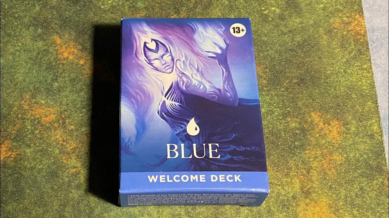 MtG Blue Welcome Deck! - YouTube