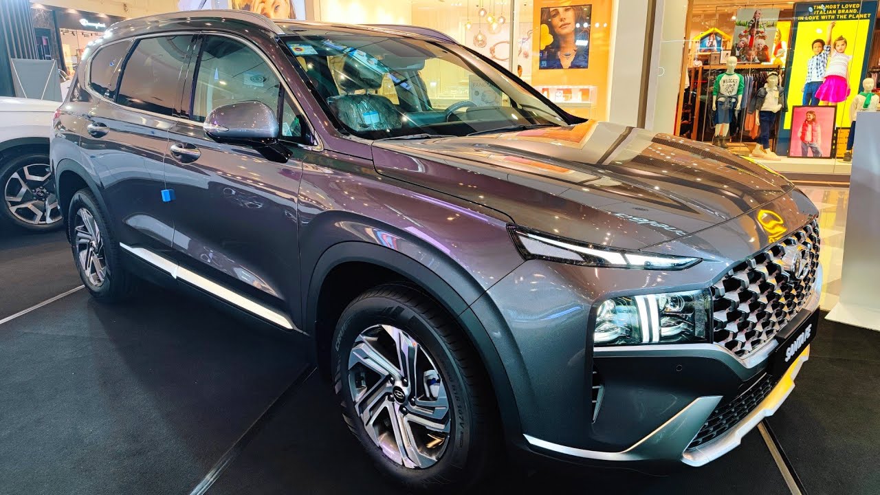 2023 Hyundai Santa Fe - Grey Color | Interior and Exterior (Splendid SUV) - YouTube