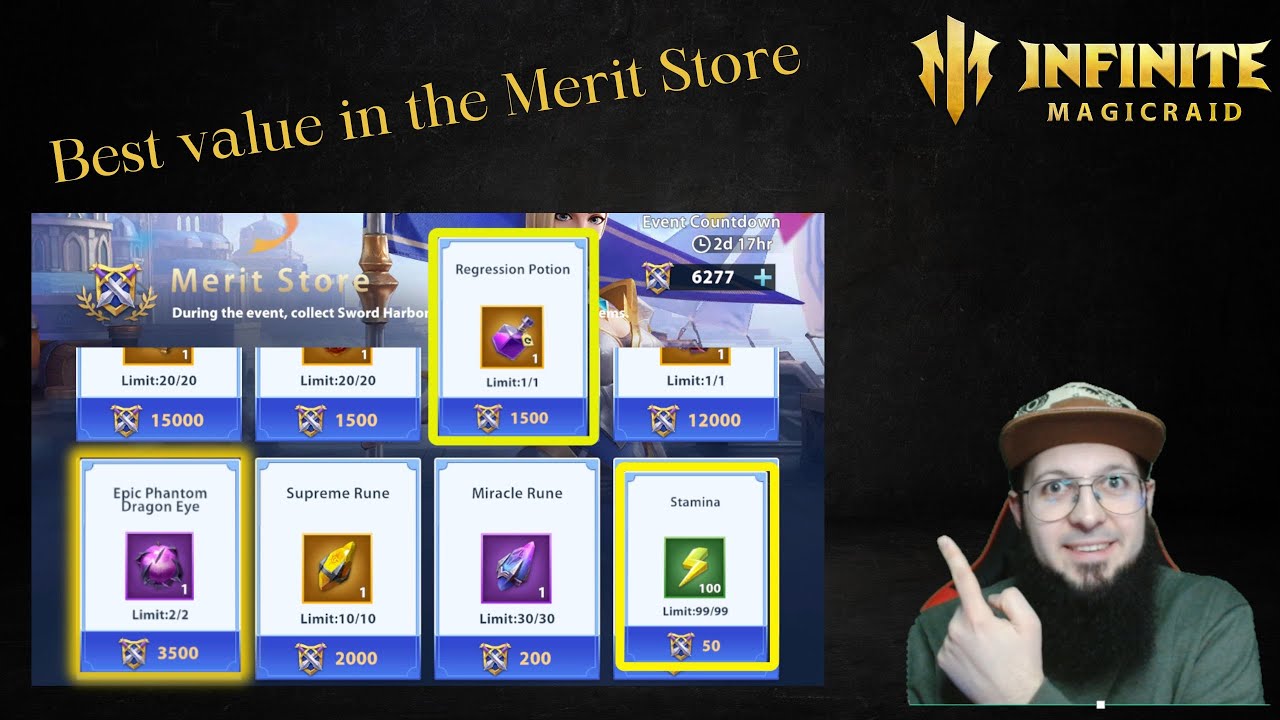 Best buy in the Merit Store - Infinite Magicraid - YouTube